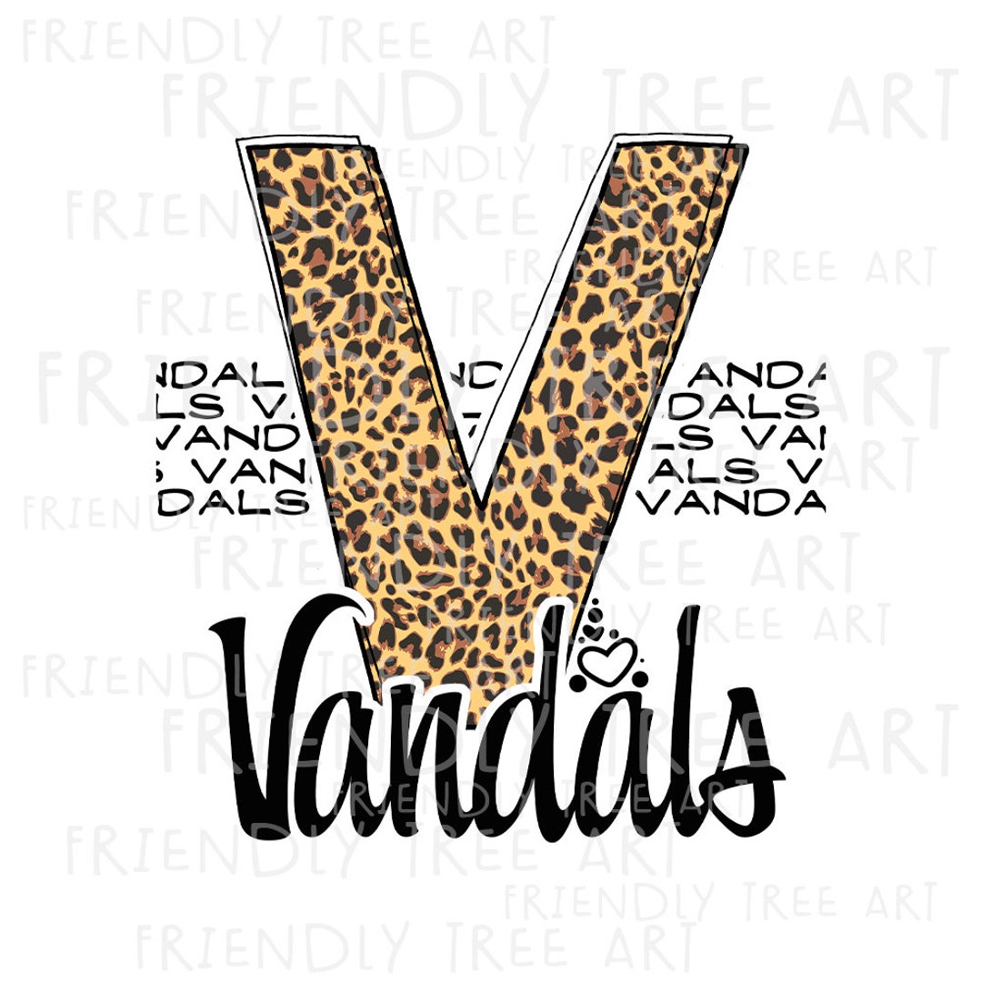 Vandals Png, Png Files for Sublimation Printing, Go Vandals Png ...