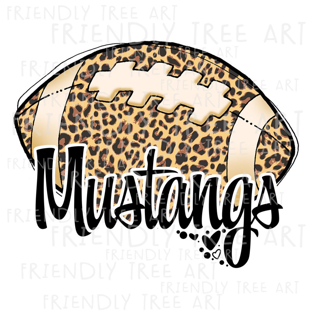 Mustangs Football Png, Png Files for Sublimation Printing, Mustangs Png ...