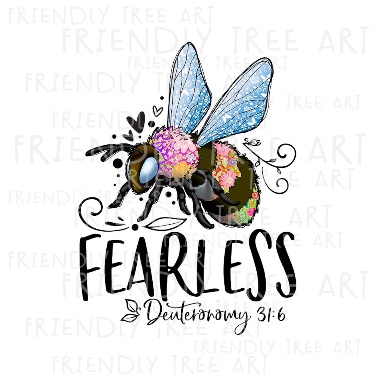 Be Fearless Faith PNG Files for Sublimation Printing | Etsy