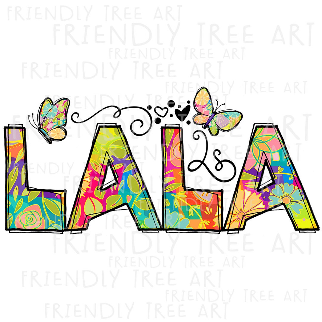 Lala Png, Lala PNG Files for Sublimation Printing, Lala Sublimation ...