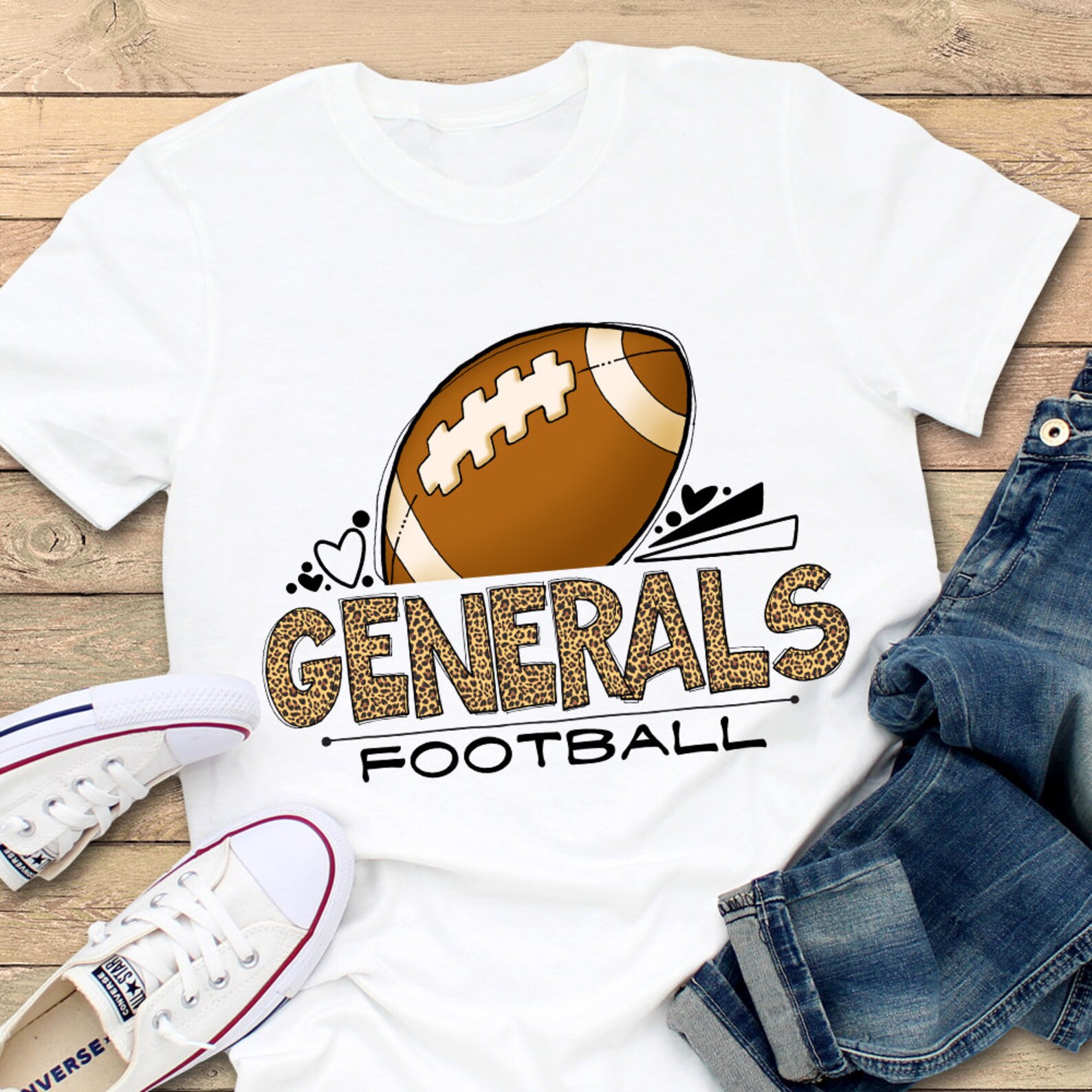 Generals Football Png Png Files for Sublimation Printing Go - Etsy