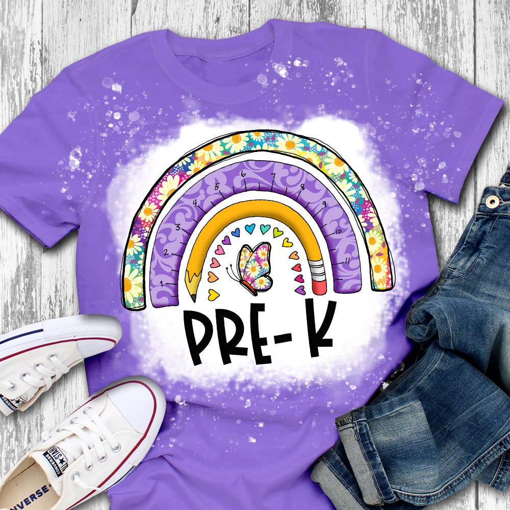 Rainbow Pre-k Png PNG Files for Sublimation Pre-k Png Pre K - Etsy