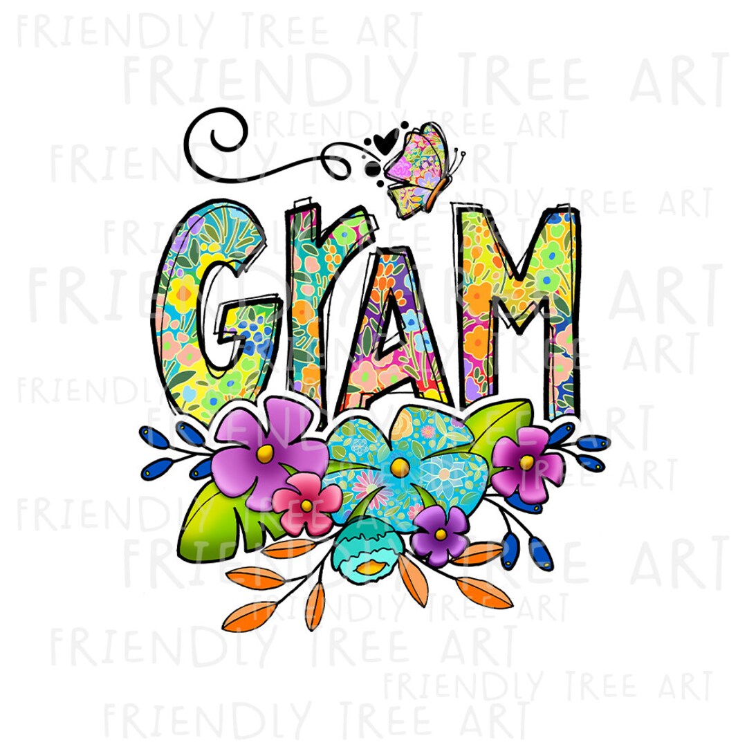 Gram Png, Grammy PNG Files for Sublimation Printing, Grams Png, Grandma ...