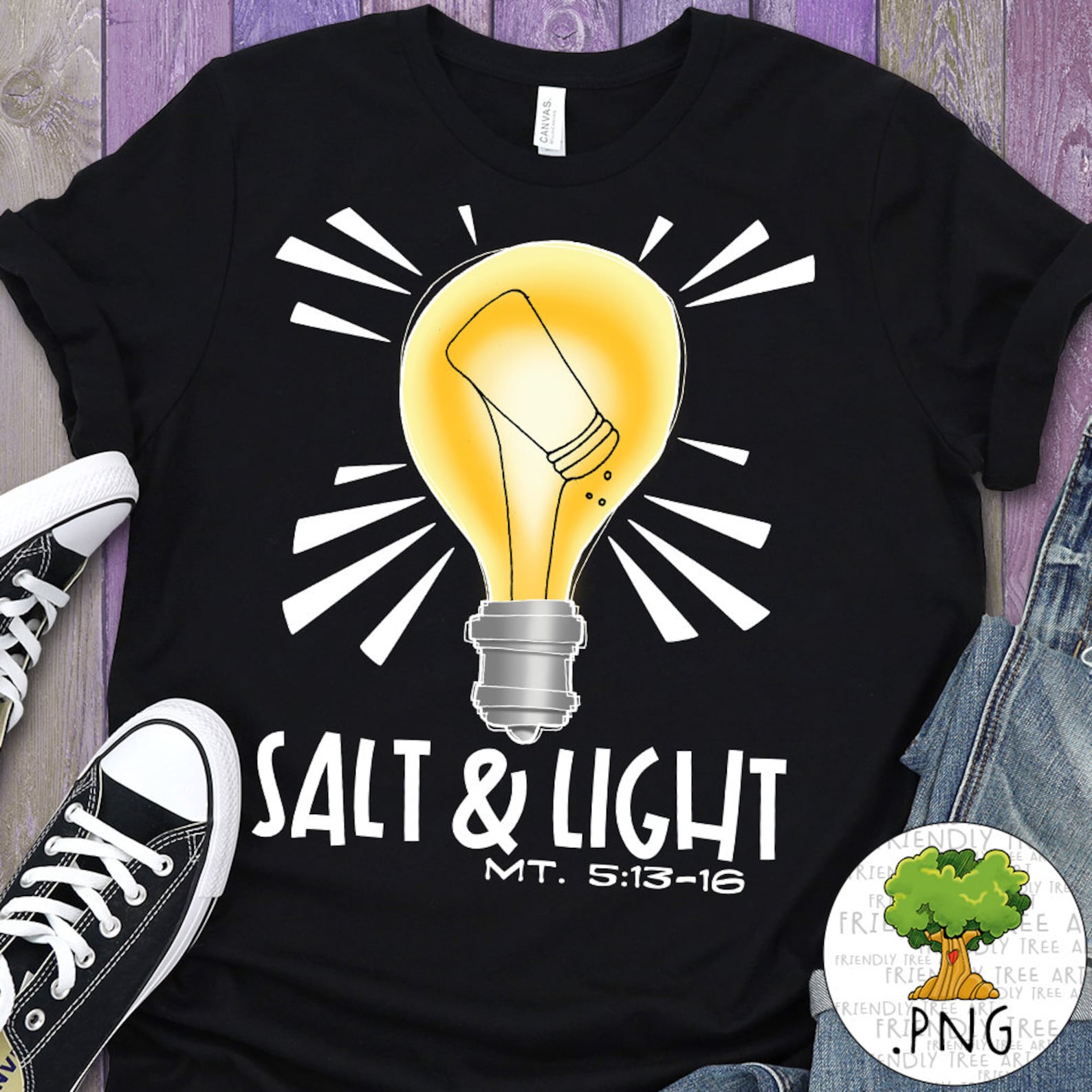 Salt and Light PNG Files for Sublimation Printing Jesus Png | Etsy
