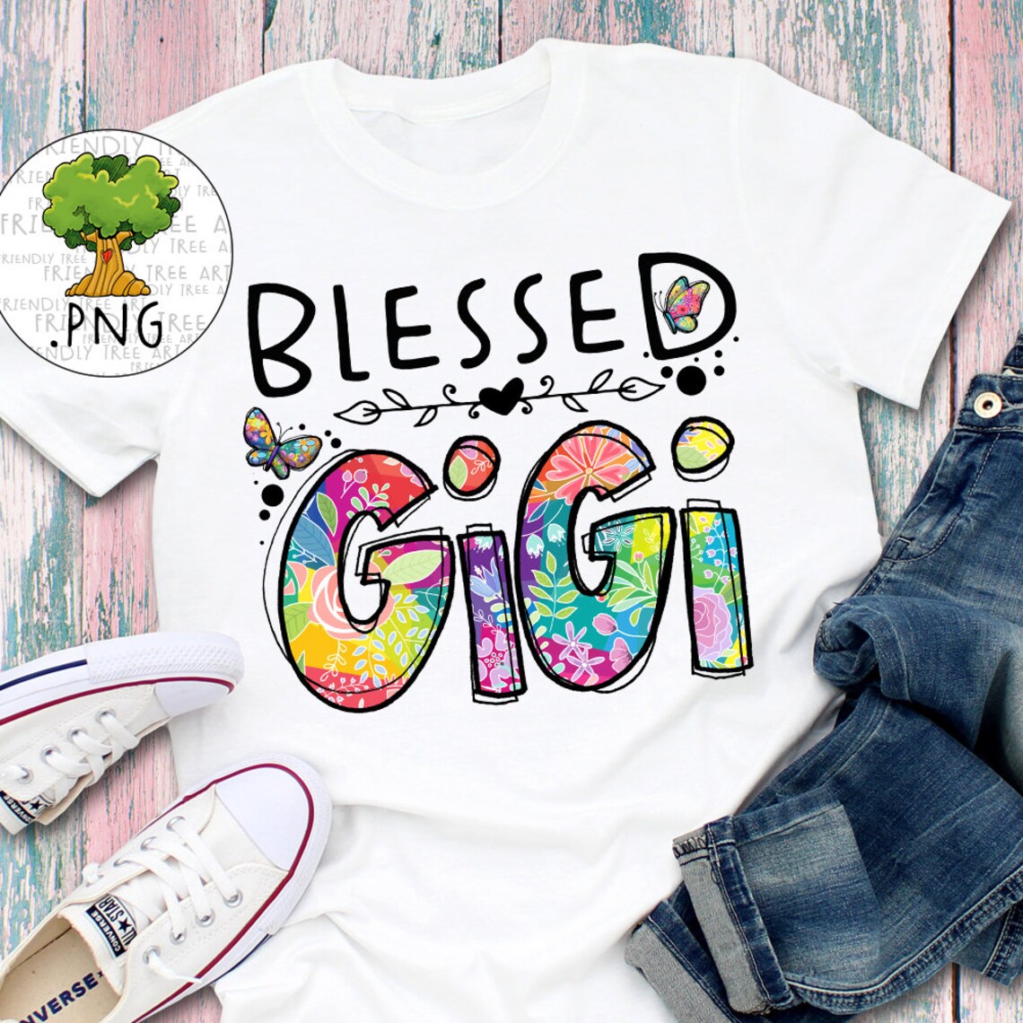 Blessed Gigi Png Gigi PNG Files for Sublimation Printing - Etsy