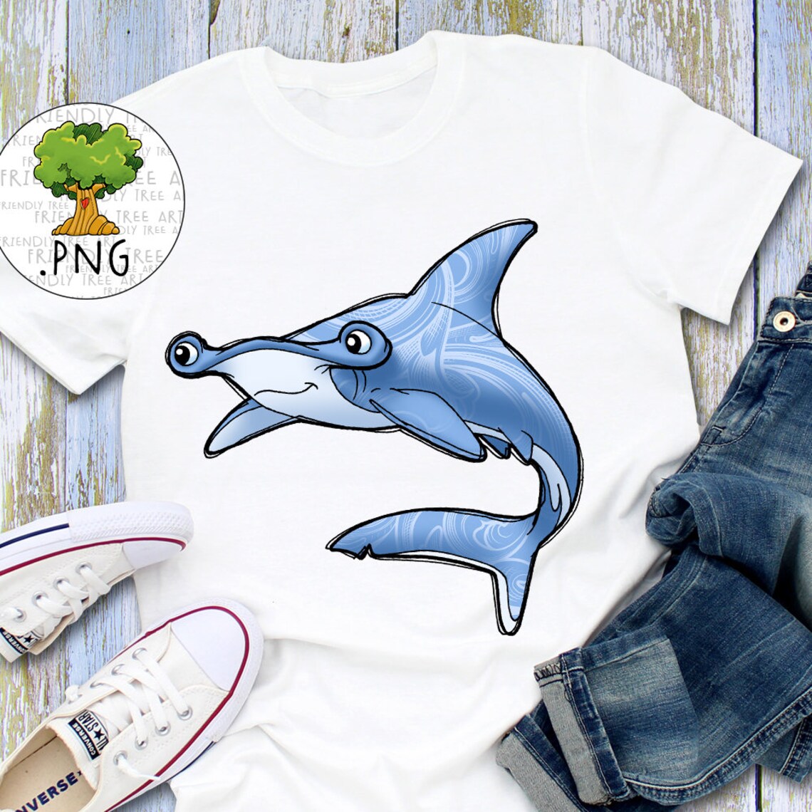 Blue Pattern Shark Png PNG Files for Sublimation Shark - Etsy