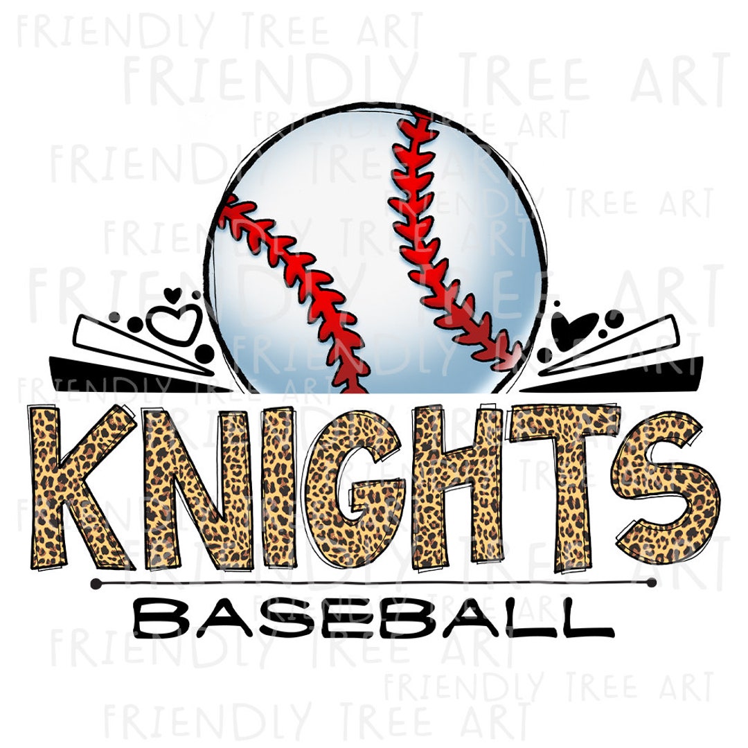 Knights Baseball Png, Png Files for Sublimation Printing, Knights Png ...