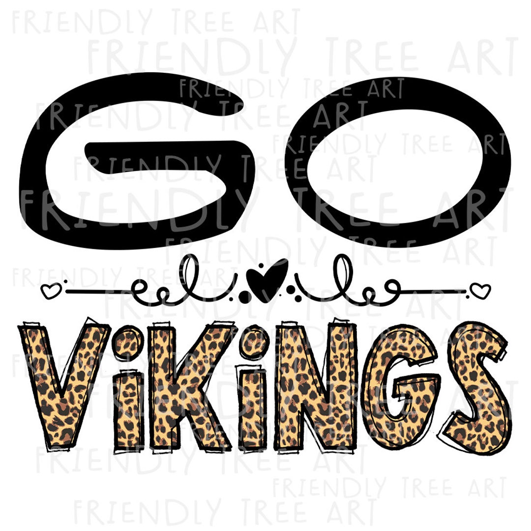 Go Vikings Png, Png Files for Sublimation Printing, Vikings Png ...