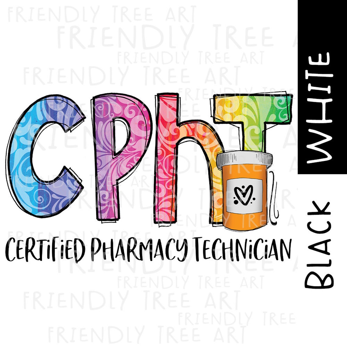 Cpht Png Pharmacy Tech Png PNG Files for Sublimation - Etsy