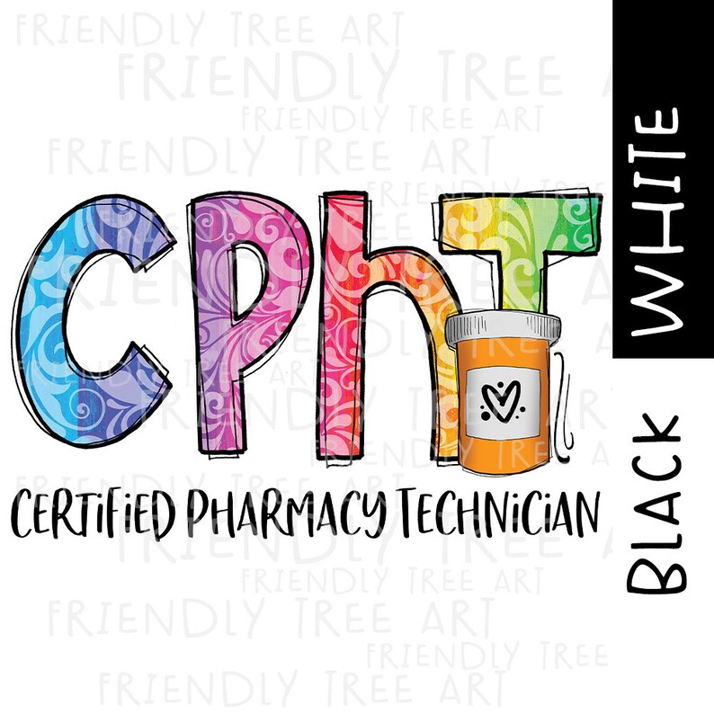 Cpht Png Pharmacy Tech Png PNG Files for Sublimation - Etsy