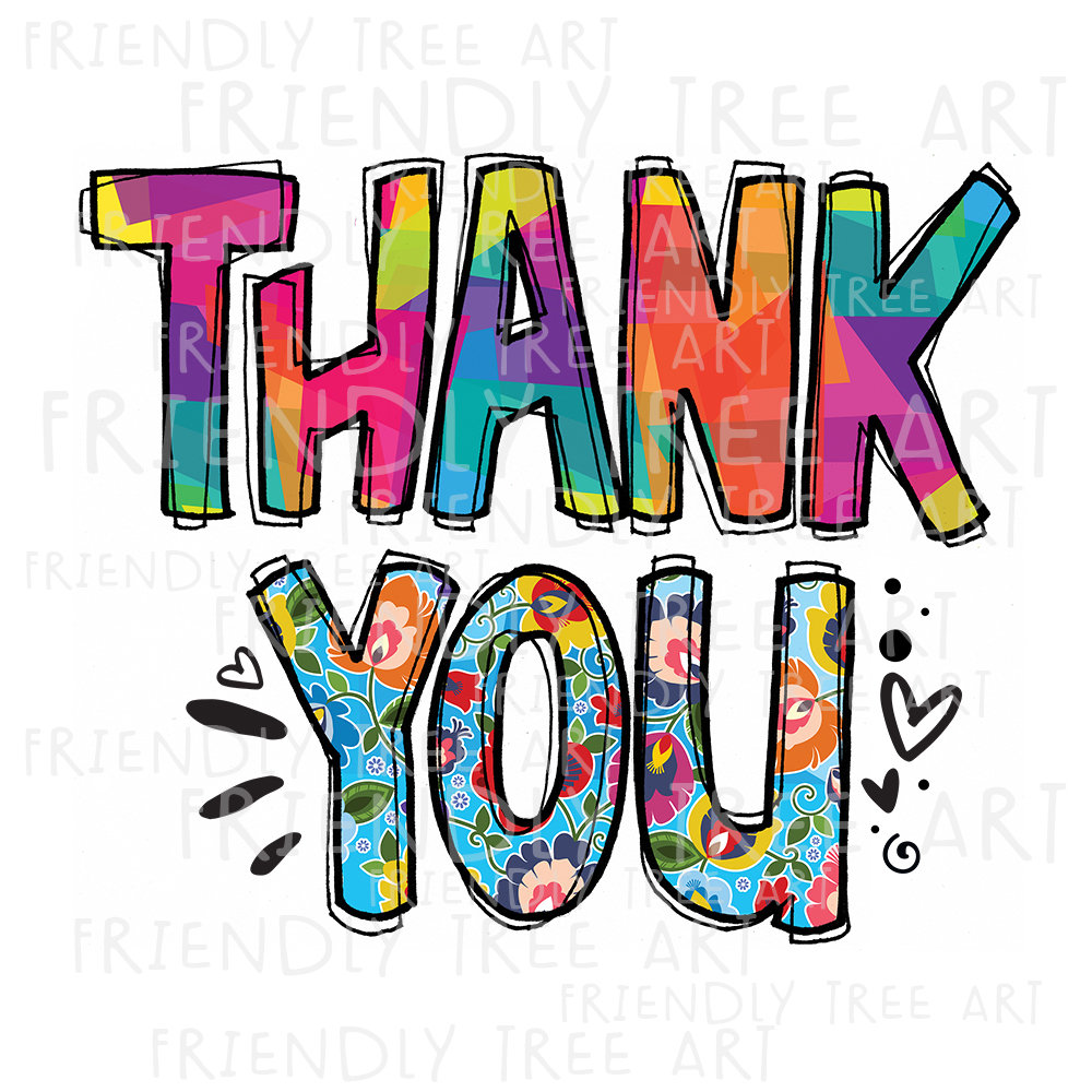 Thank You Thank You PNG Files for Sublimation Printing Thank - Etsy Canada
