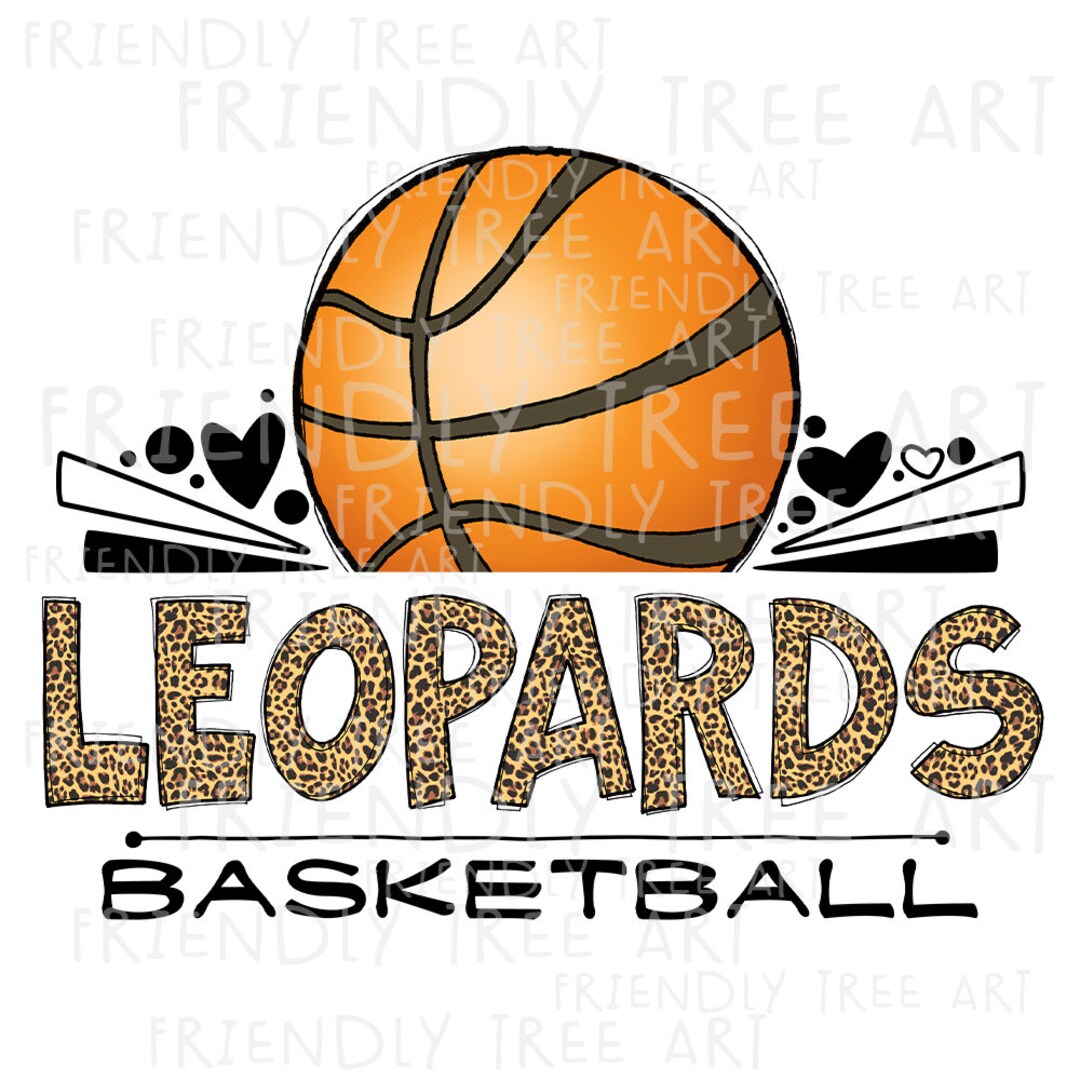 Leopards Basketball Png, Png Files for Sublimation Printing, Leopards ...