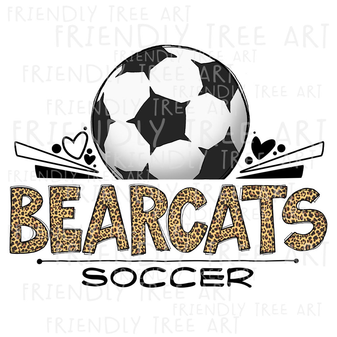 Bearcats Soccer Png, Png Files for Sublimation Printing, Bearcats Team ...