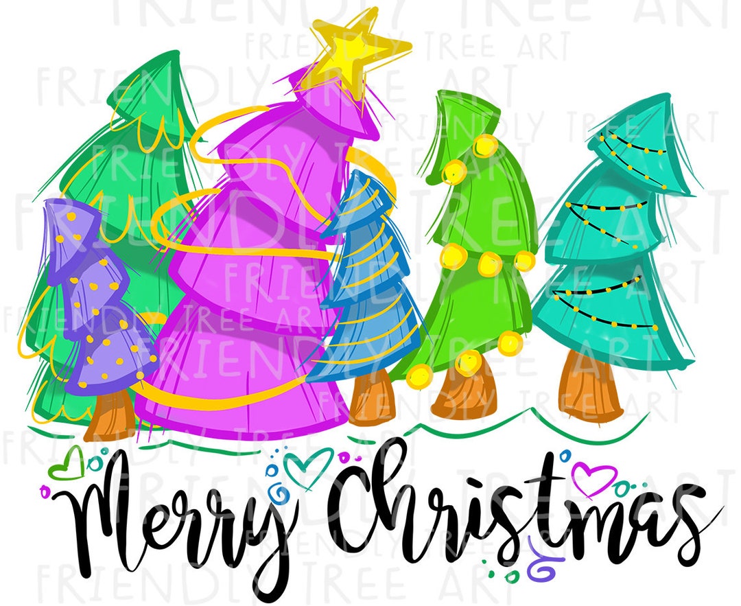 Merry Christmas Trees Png, Christmas Tree PNG, Merry Christmas Png ...