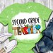 Second Grade Teacher Png PNG Files for Sublimation 2nd Grade - Etsy