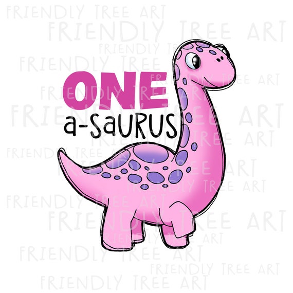 One-a-saurus Png PNG Files for Sublimation Dinosaur Birthday - Etsy Ireland