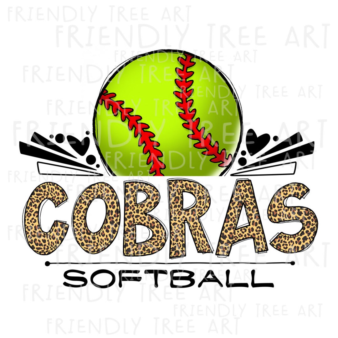 Cobras Softball Png, Png Files for Sublimation Printing, Cobras Png ...