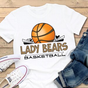Lady Bears Basketball Png, Png Files for Sublimation Printing, Lady ...