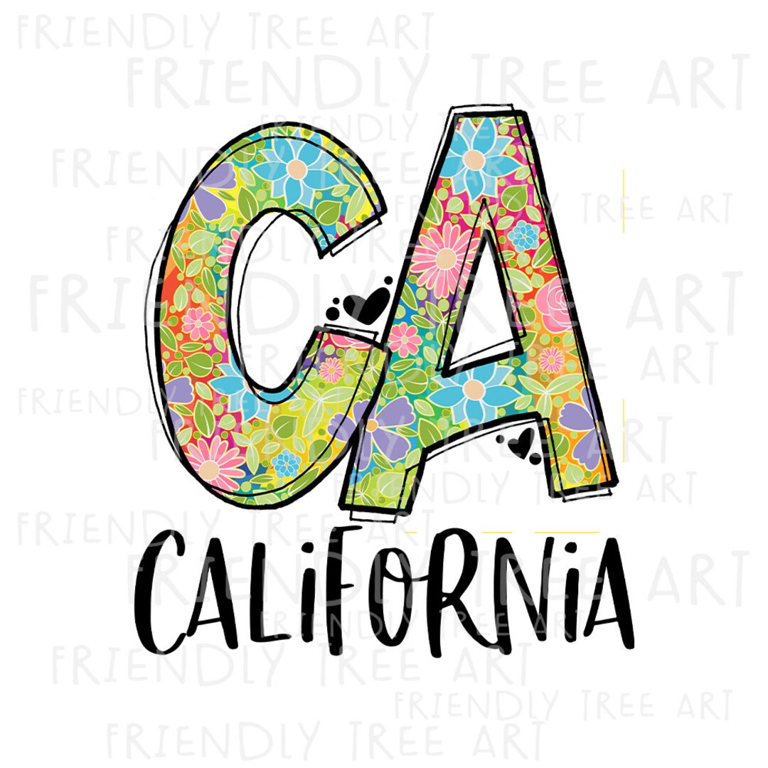 California Png, California Sublimation, California State, California ...