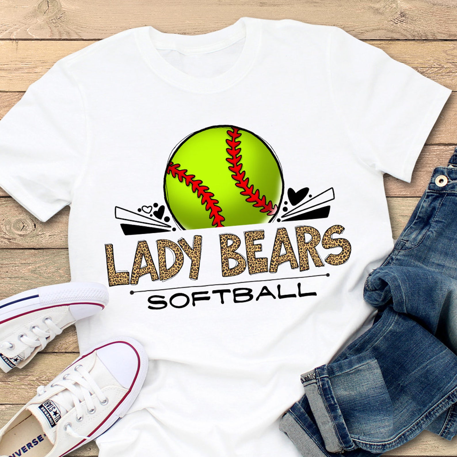 Lady Bears Softball Png Png Files for Sublimation Printing | Etsy