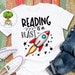Reading is A Blast Png, PNG Files for Sublimation, Reading Png, Teacher ...