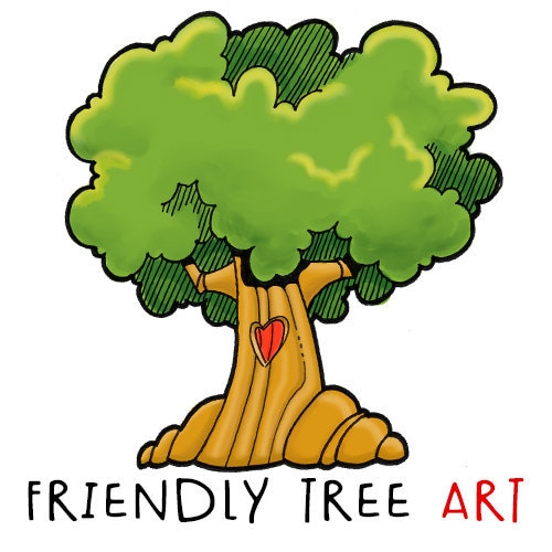 FriendlyTreeArt - Etsy