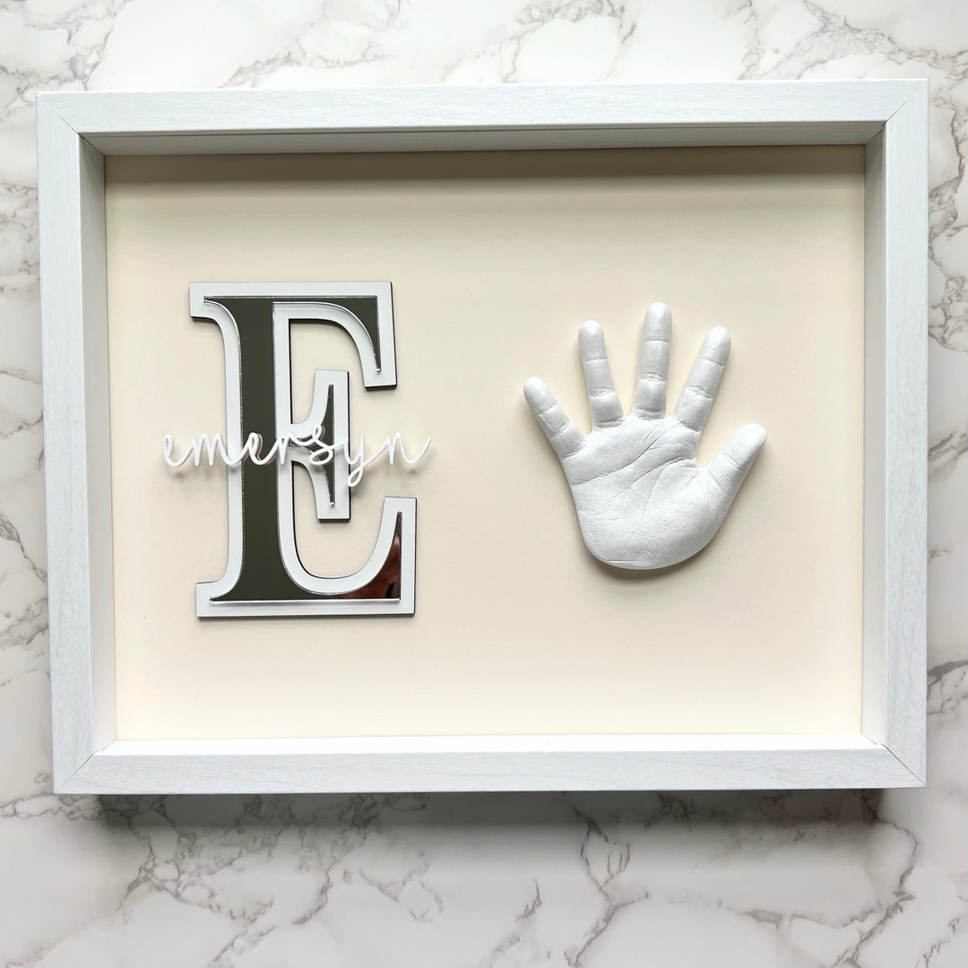 Baby Hand & Foot Casting Kit: Personalized Nursery Decor, Keepsake Gift ...