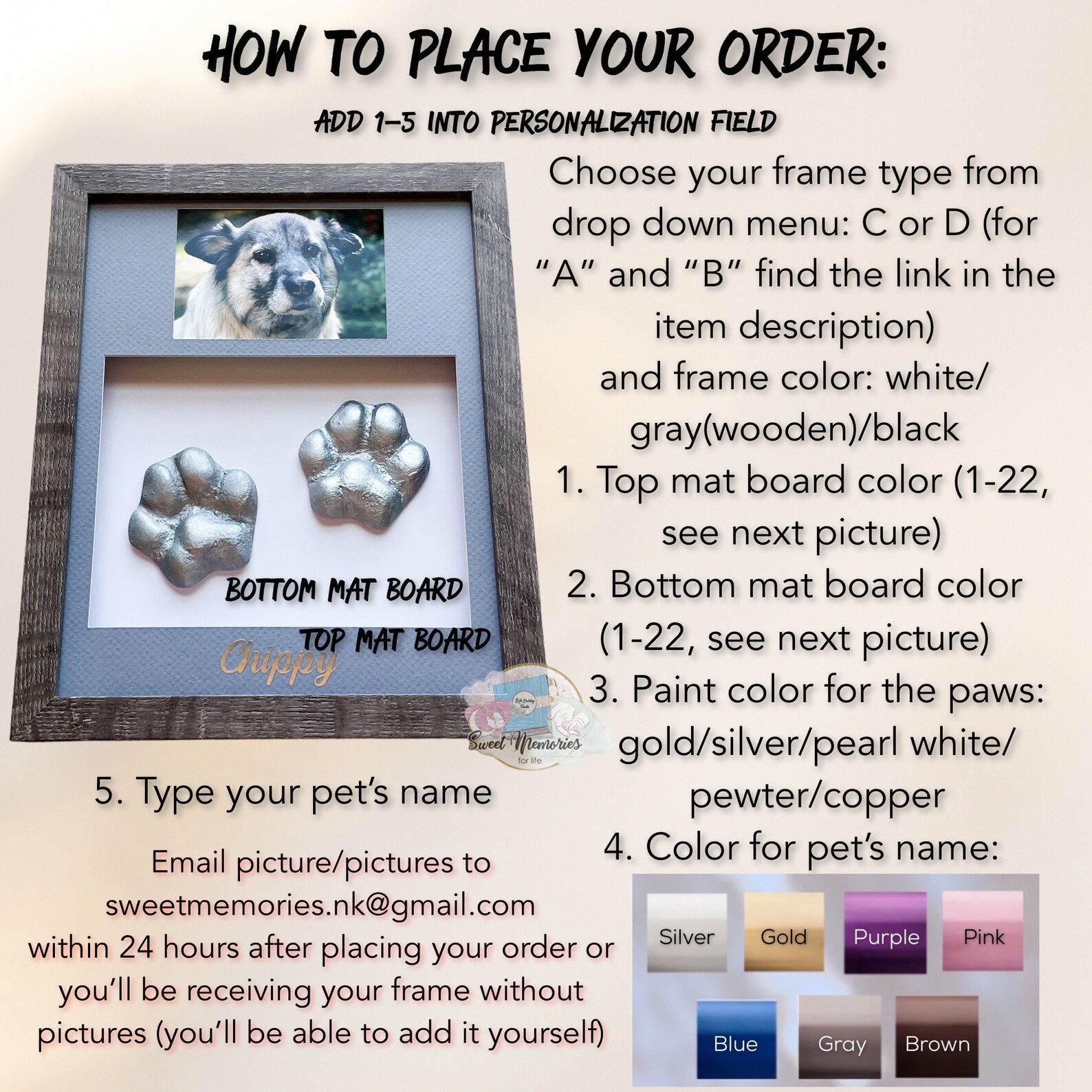 Pet casting paw cast paw print DIY casting kit keepsake | Etsy