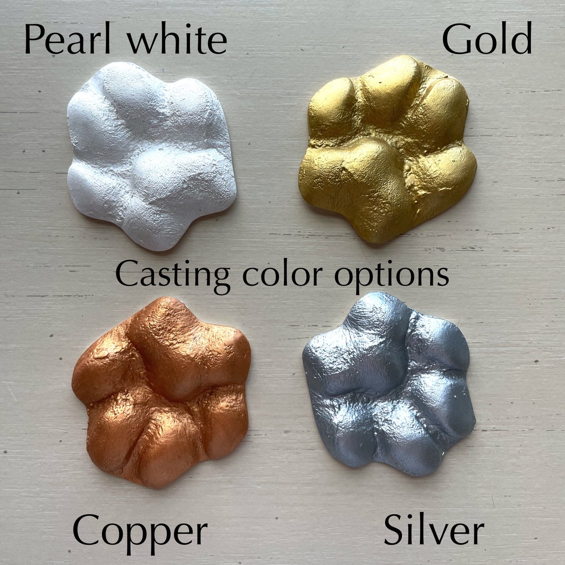 Pet Casting Paw Cast Paw Print DIY Casting Kit - Etsy