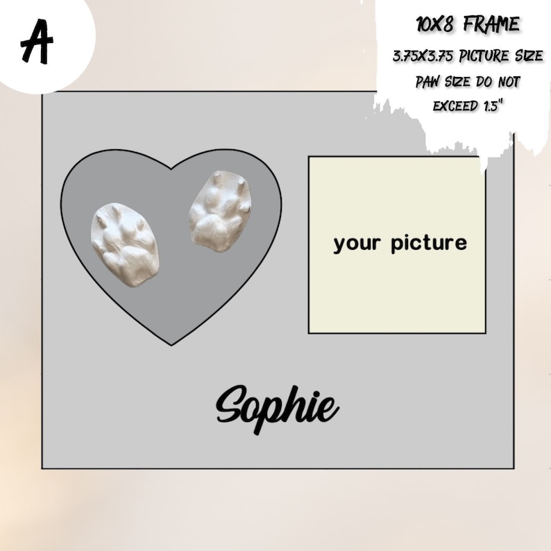 Pet Casting Paw Cast Paw Print DIY Casting Kit - Etsy