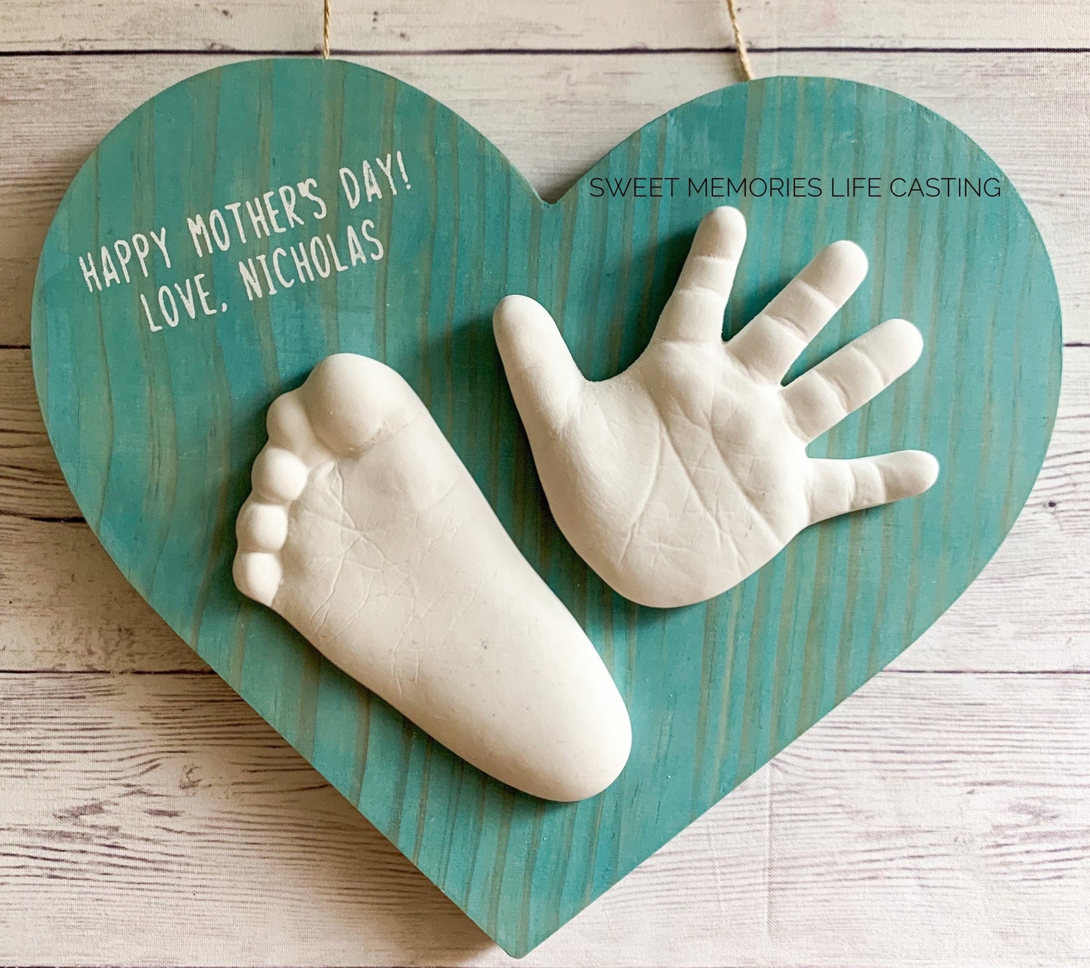 Baby Hand and Feet Casting Baby Imprint Baby Hand Print - Etsy