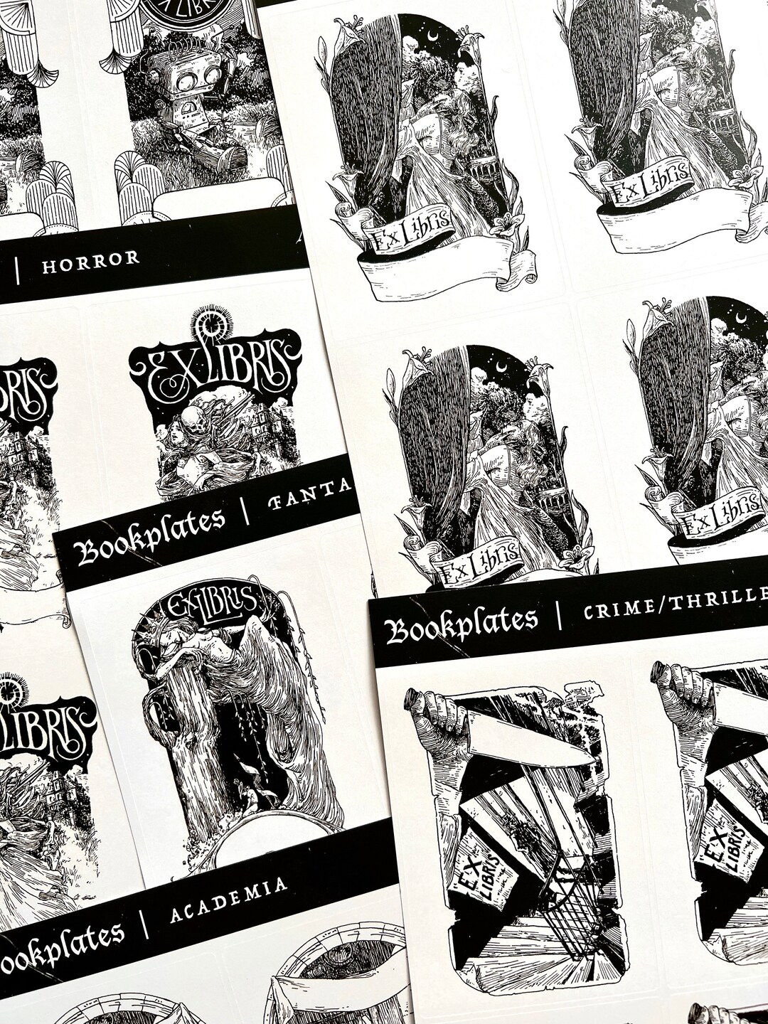 Bookplates | Ex Libris | Book Labels - Etsy