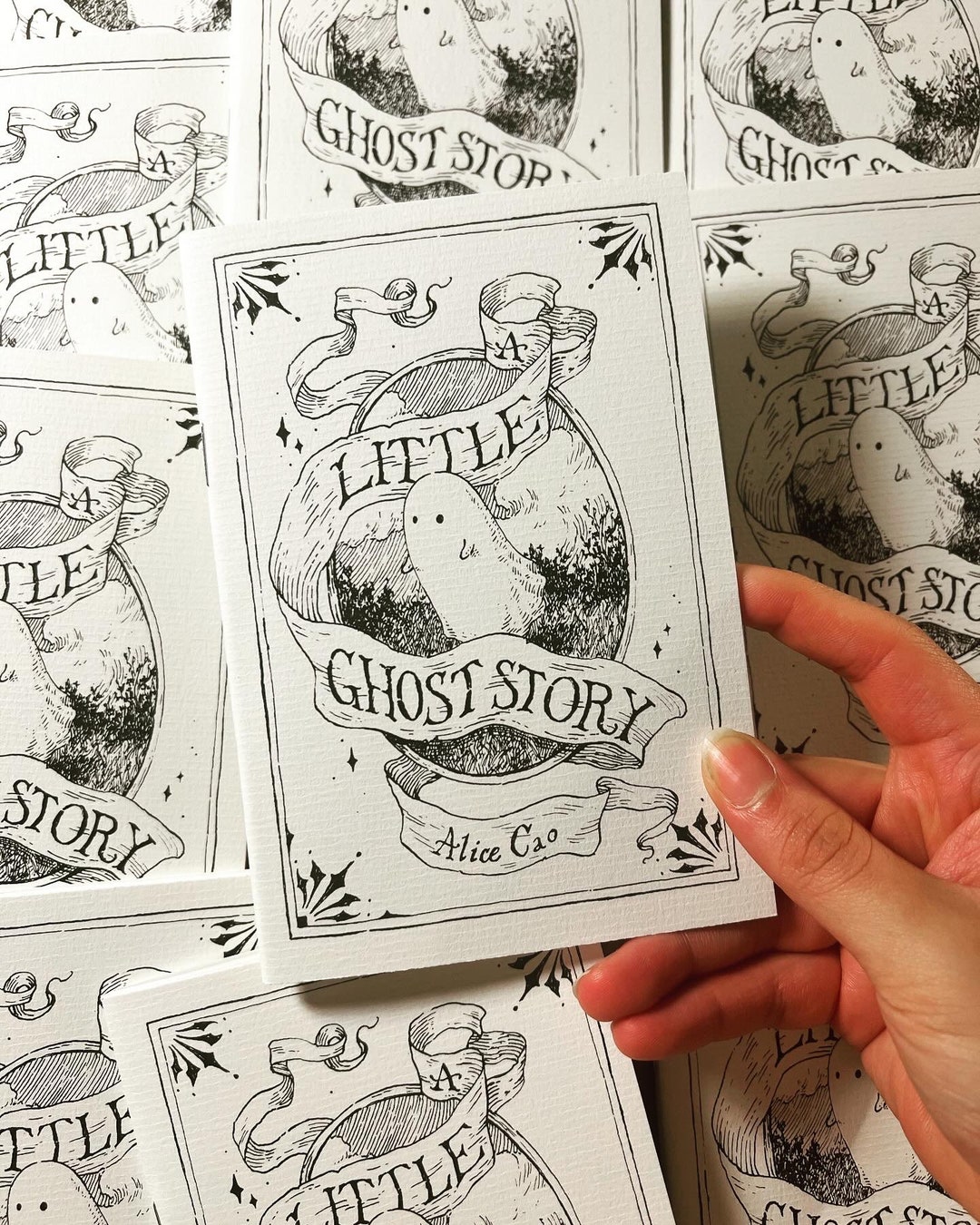 A Little Ghost Story Zine - Etsy