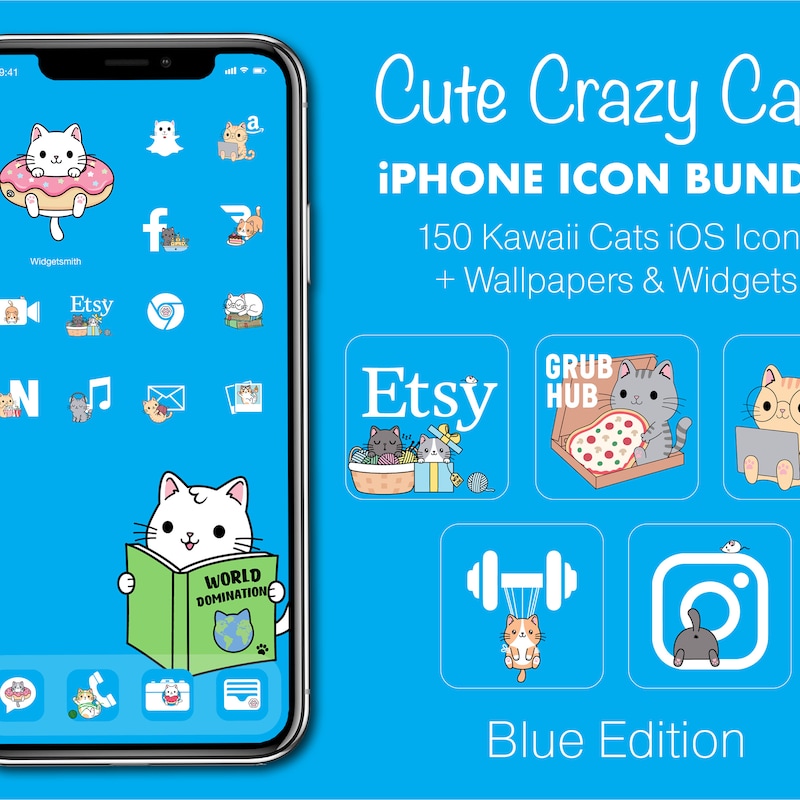 Kawaii App Icons - Etsy