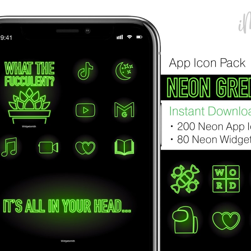 Green App Icons - Etsy