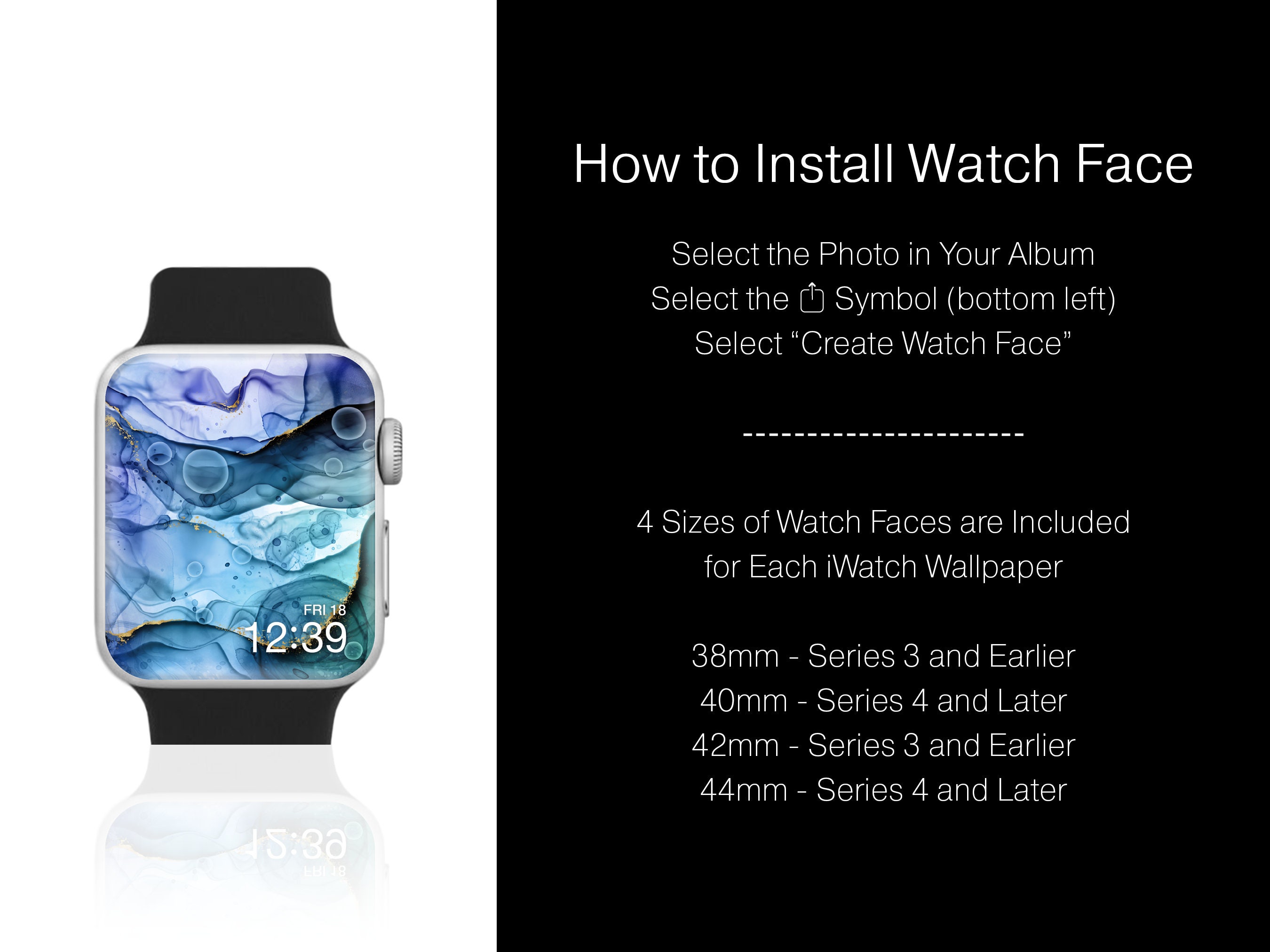 Apple Watch Watercolor Wallpaper Rainbow Design Watch Aesthetic, Ios ...