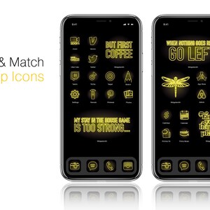 Neon Yellow App Icons Ios - Neon Yellow Icon Pack - Neon Yellow 200 ...