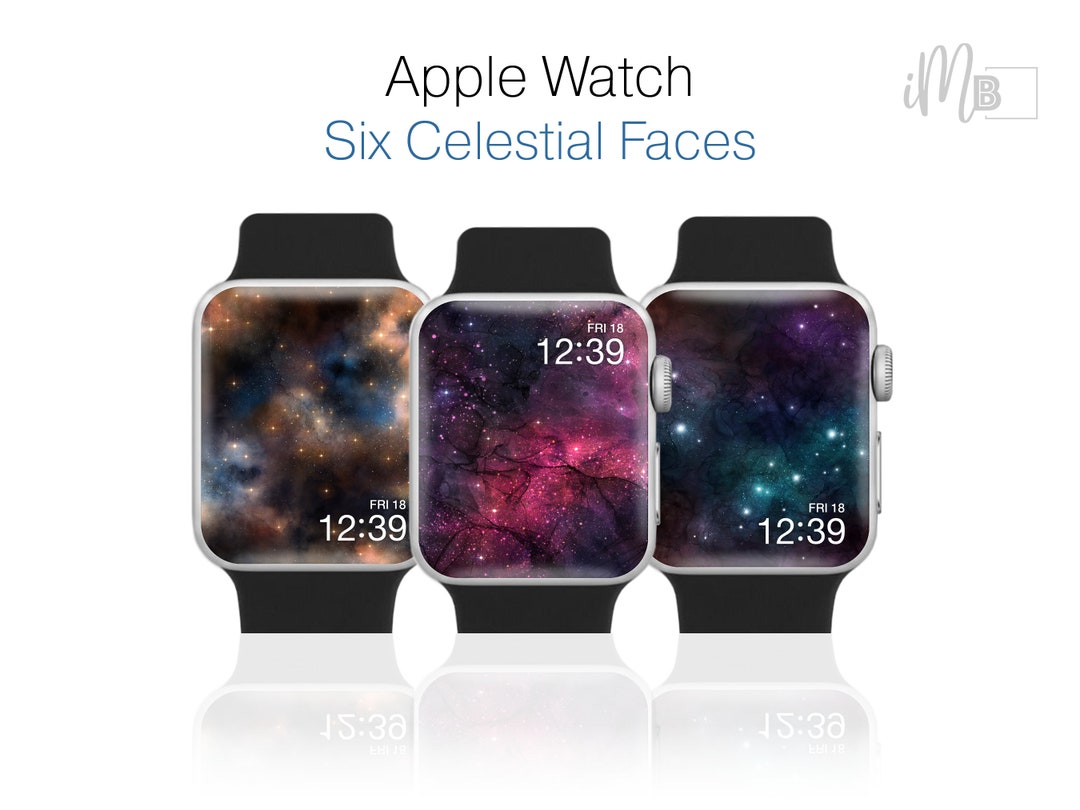 Space Themed Apple Watch Wallpaper Celestial Design Watch Aesthetic ...