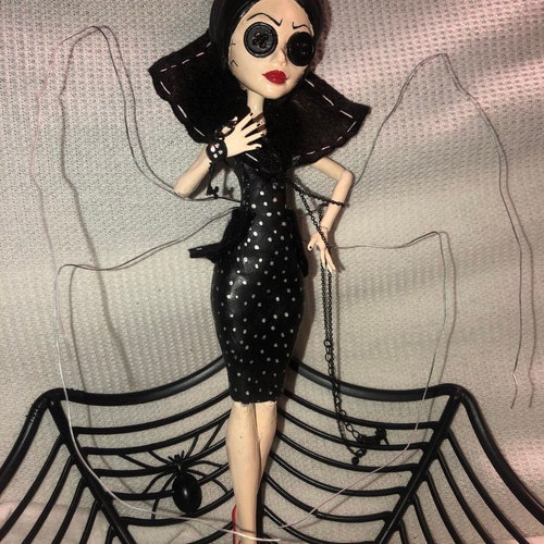 Coraline the Other Mother Doll Beldam Witch Version Handmade - Etsy