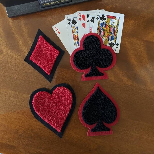 Playing Card Patch - Etsy