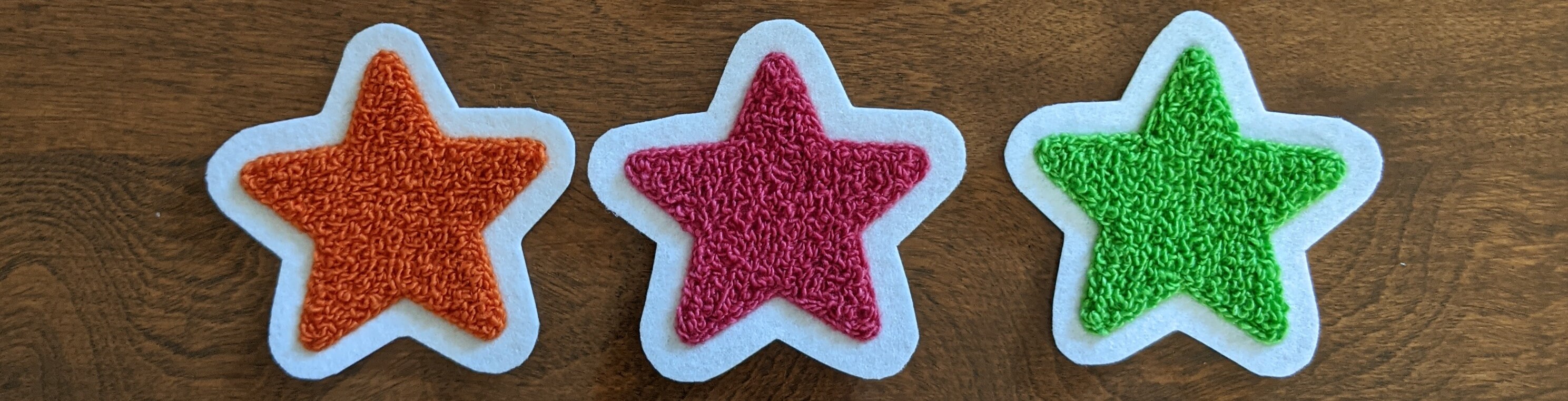 Star Chenille Patch Sew on Available in Different Colors - Etsy