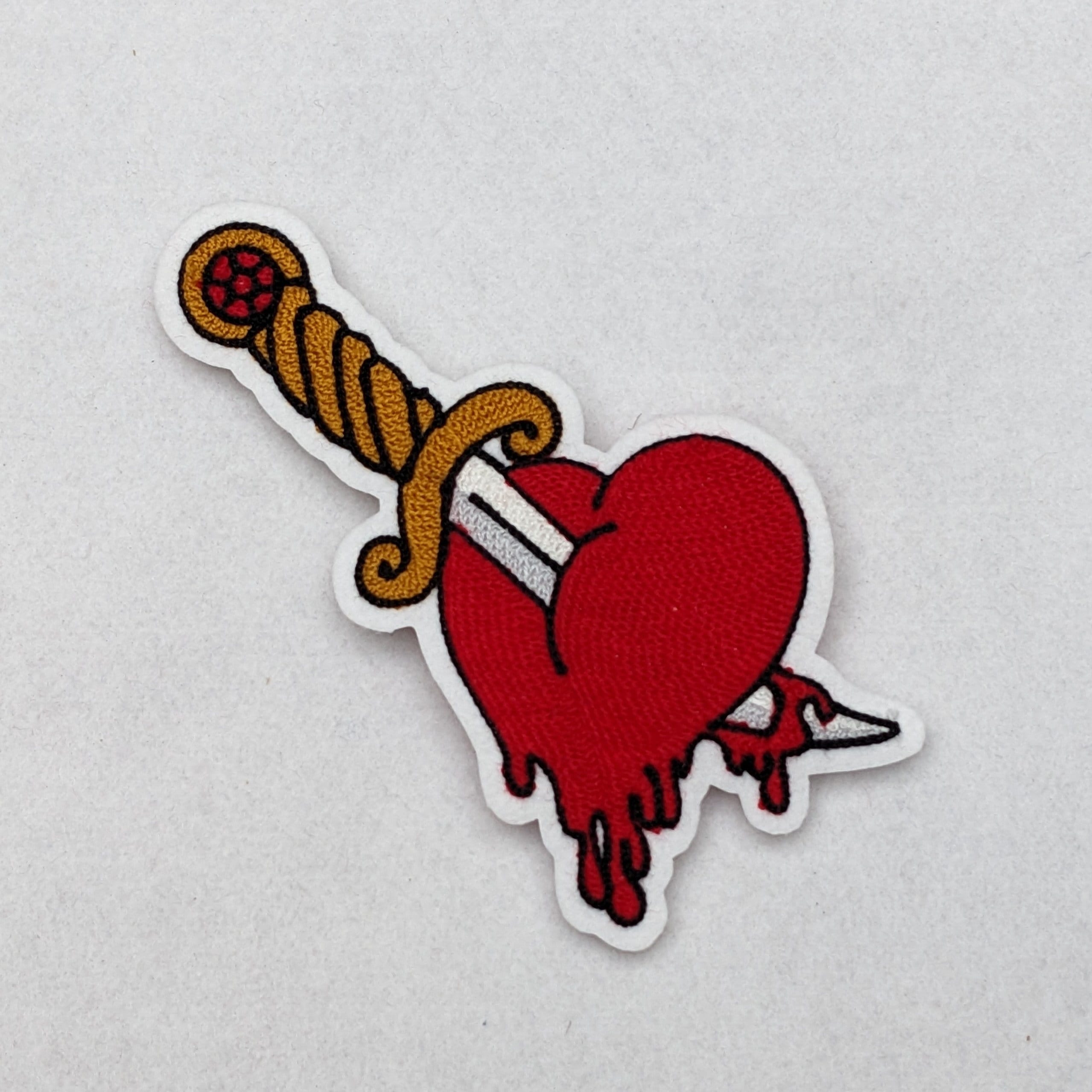 Broken Heart With Dagger