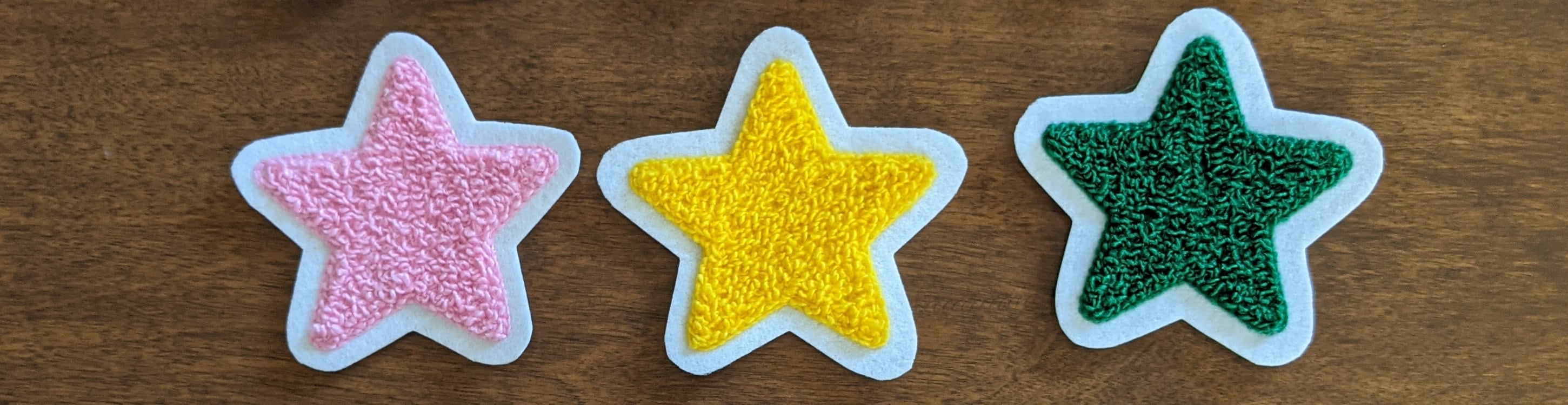 Star Chenille Patch - Sew on - Available in Different Colors! - Etsy