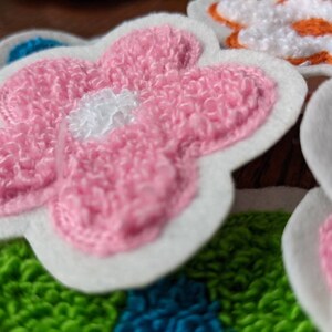 Small Daisy Chenille Patch Sew on Available in Different - Etsy