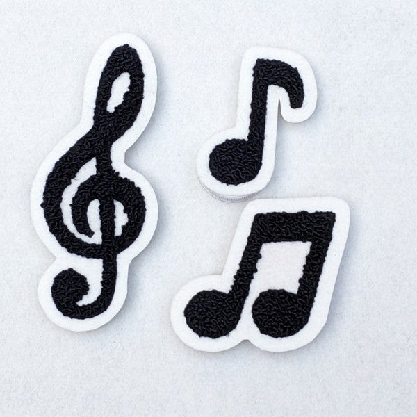 Music Notes Applique - Etsy