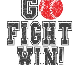 Go Fight Win Svg | Etsy