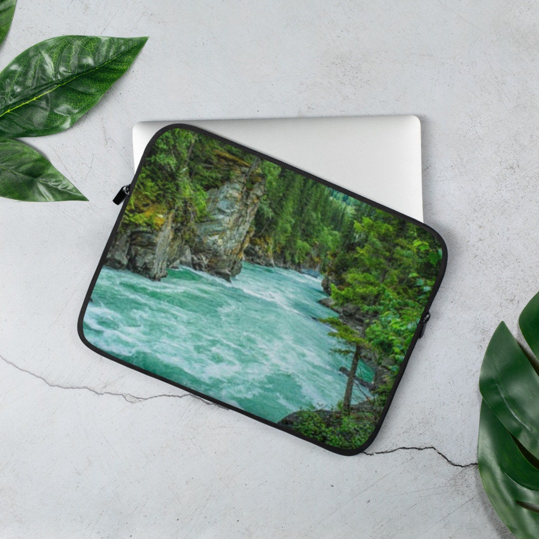 Nature River Scene Laptop Sleeve - Etsy