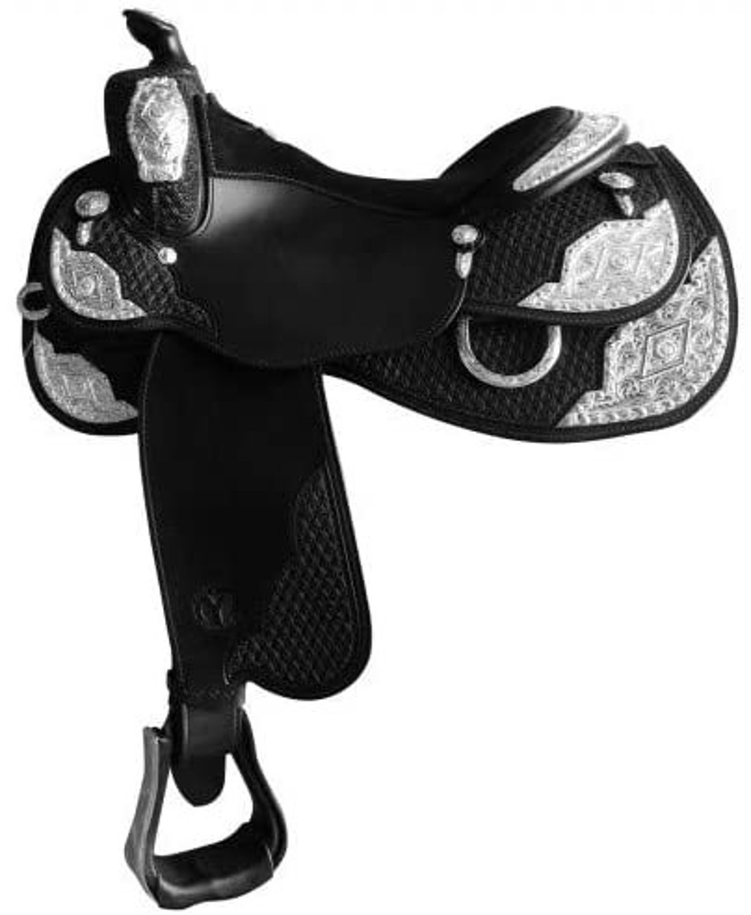 Show Stopper Western Leather Show Horse Saddle Classic Cowboy ...