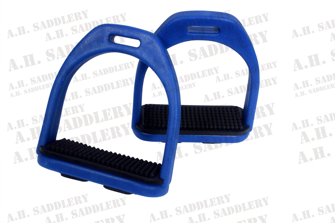 Premium Plastic Horse Stirrups With Black Treads Style, Safety, and ...