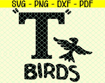 T Birds Svg - Etsy